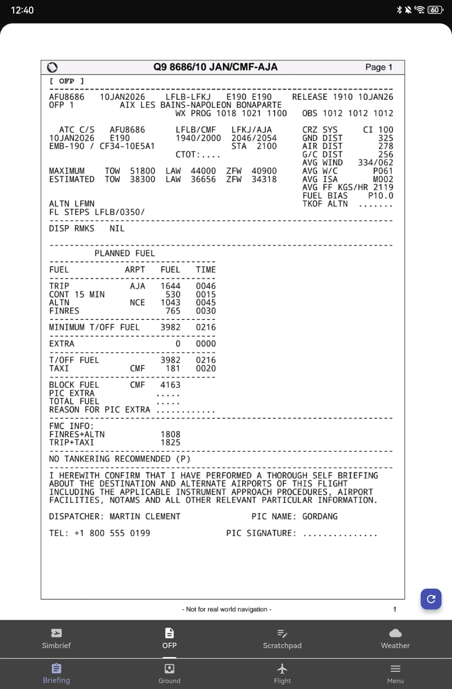 Flight Sim Deck